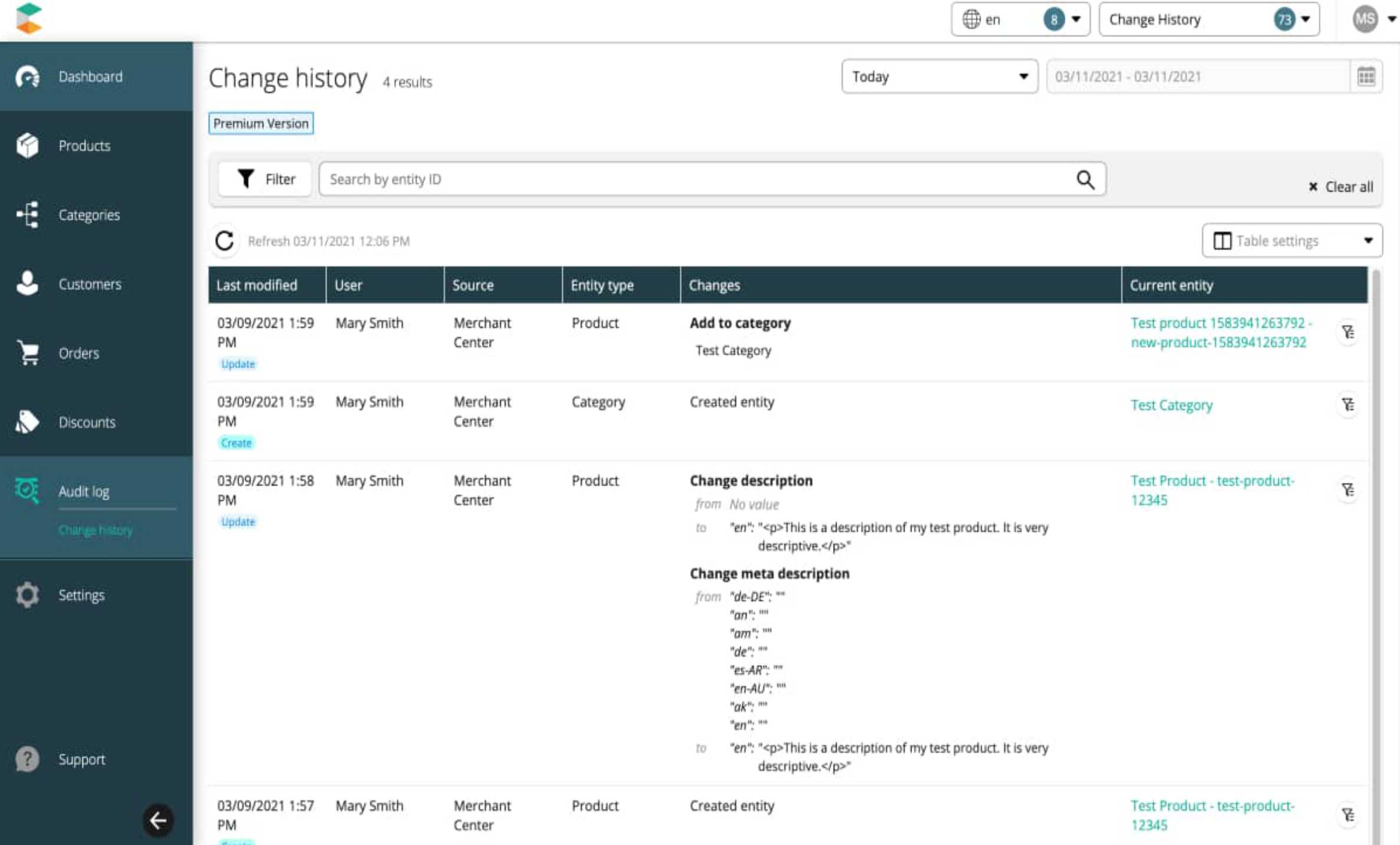 Keep up with “Who Changed What” Using Our New Audit Log | commercetools