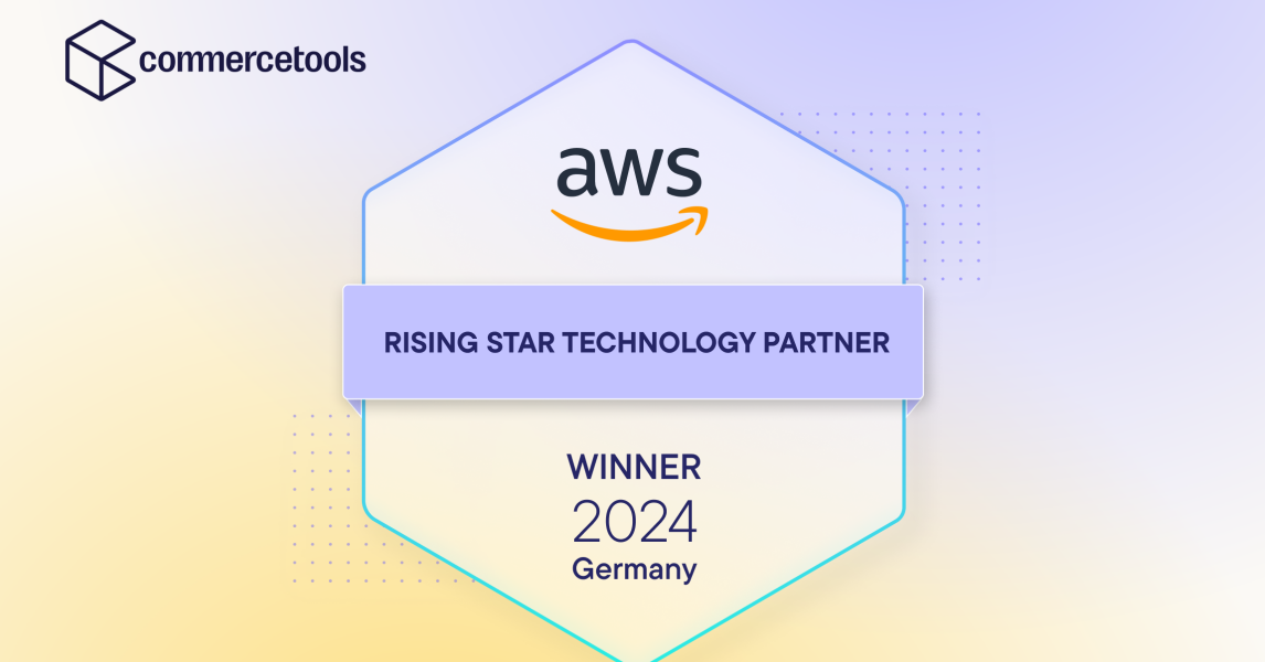 commercetools wins at the 2024 Germany AWS Partner Awards